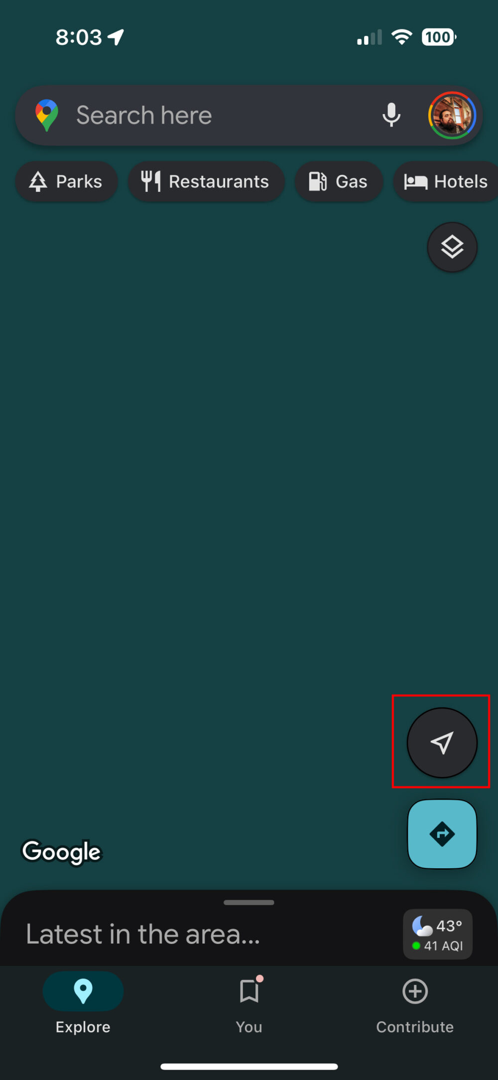 Where am I right now on Google Maps? - Android Authority