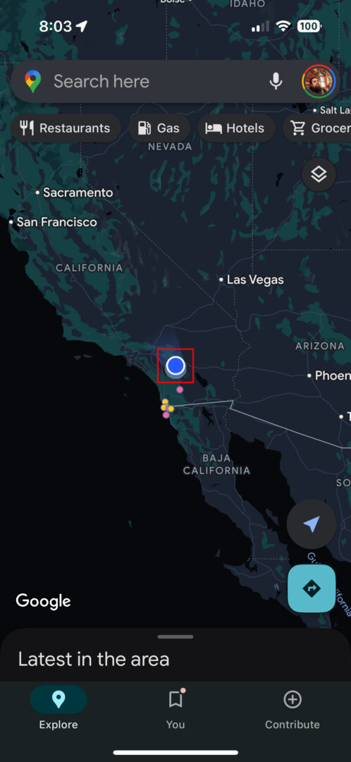 Where am I right now on Google Maps? - Android Authority