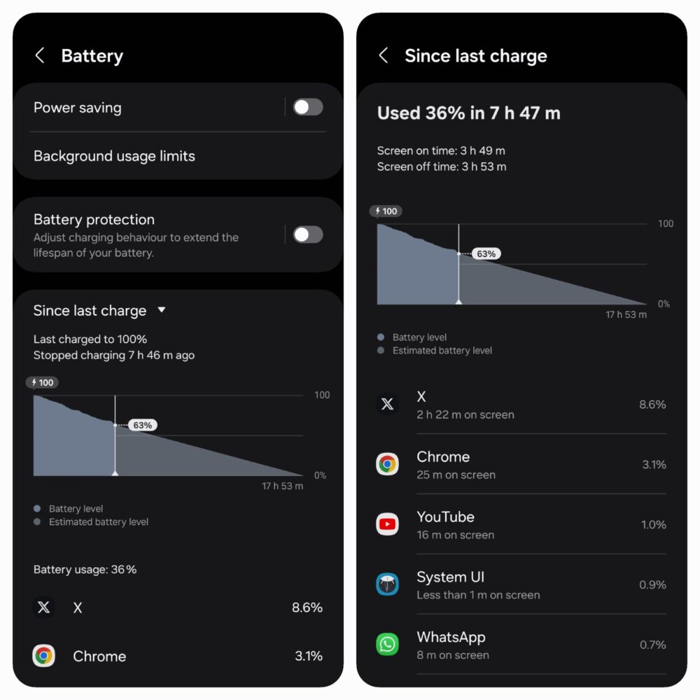 Samsung makes a U-turn, revives a lost One UI battery feature