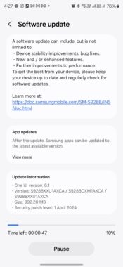 Samsung addresses camera woes with April 2024 update for Galaxy S24 series