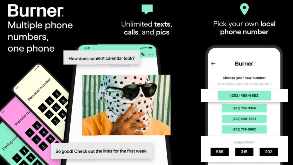 Second phone number options: Verizon, Sideline, Google Voice, and more