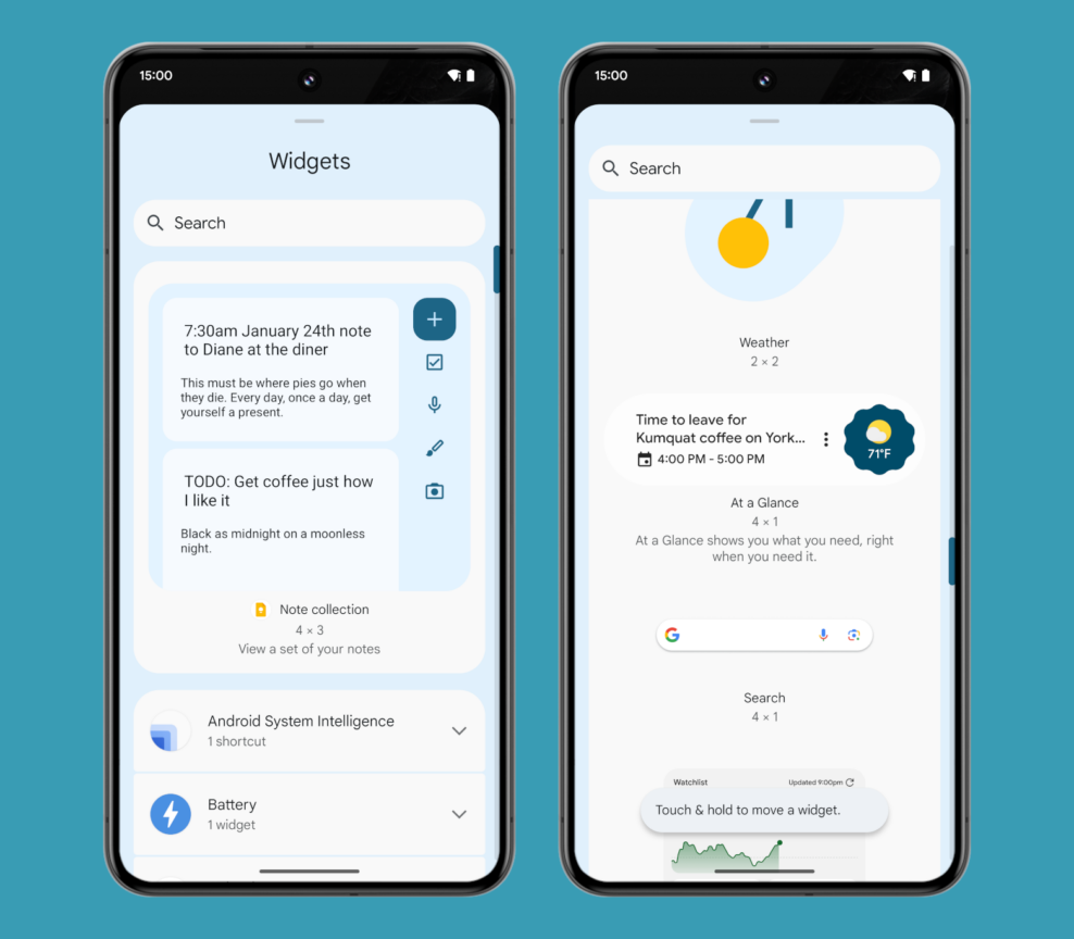 Here are some new features of the Pixel Launcher in Android 15
