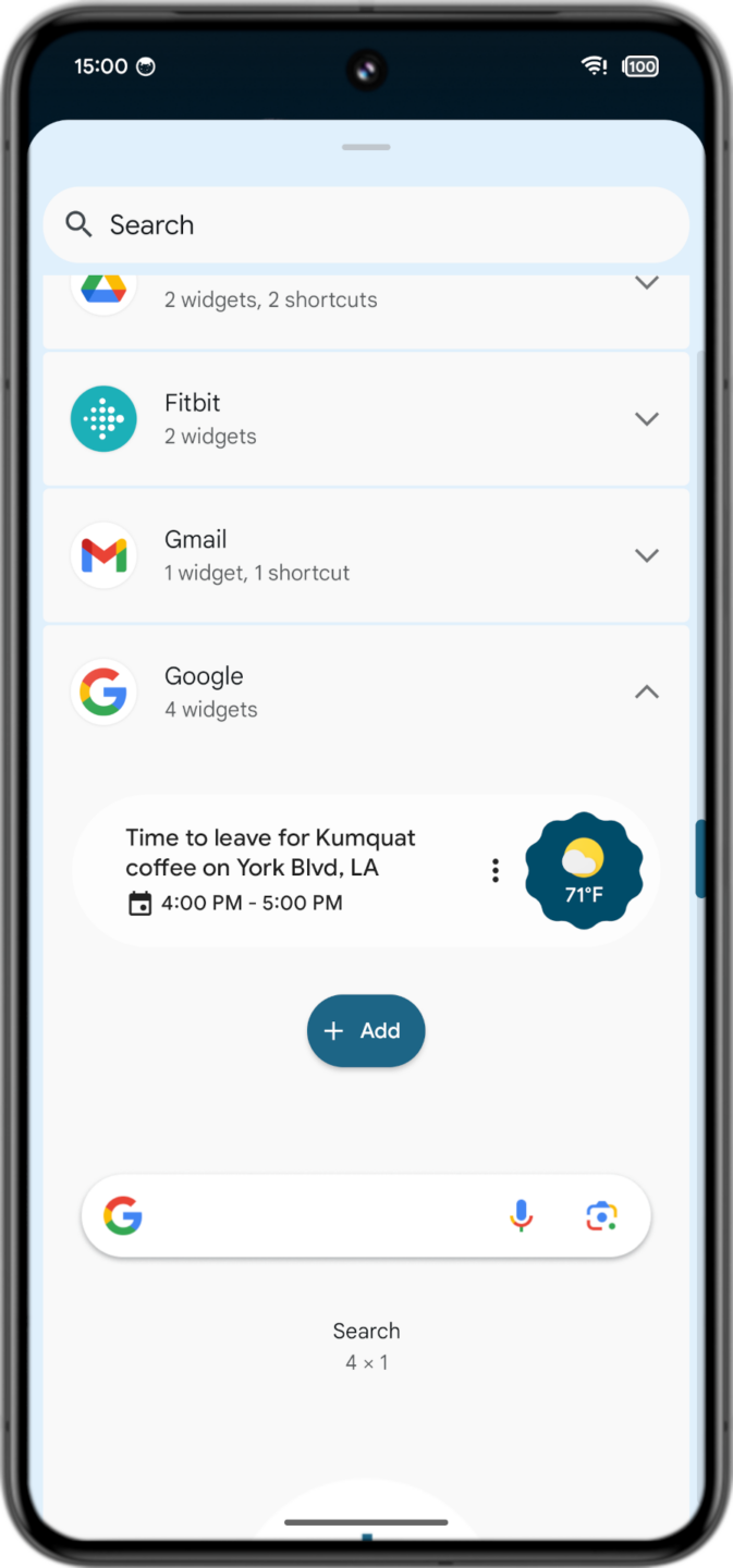 Here are some new features of the Pixel Launcher in Android 15