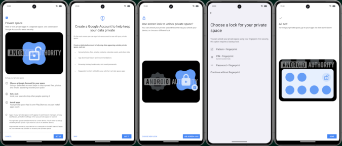 Android 15's Private Space is getting more features to hide your apps ...