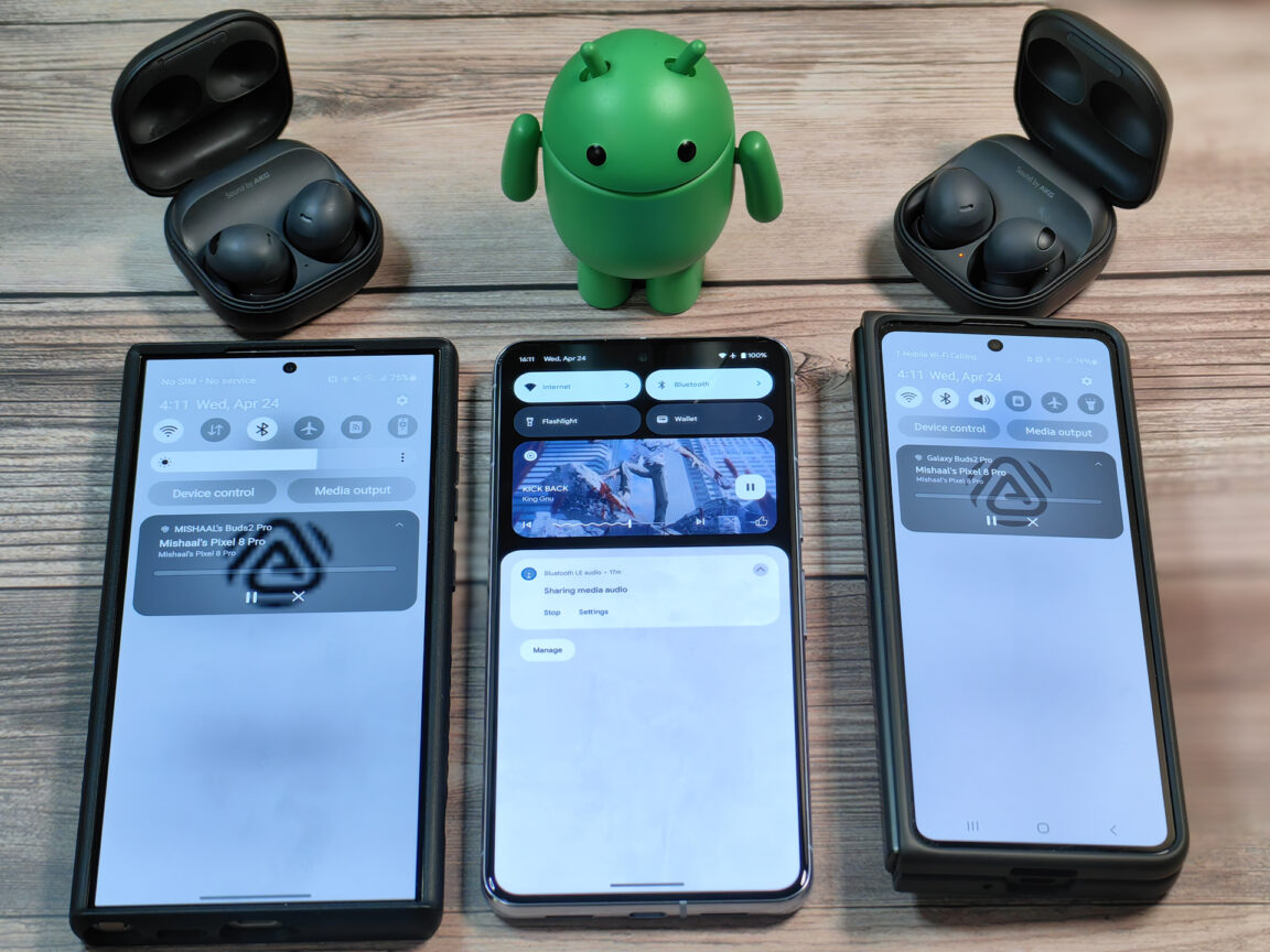 Here's a first look at Bluetooth audio sharing in Android 15