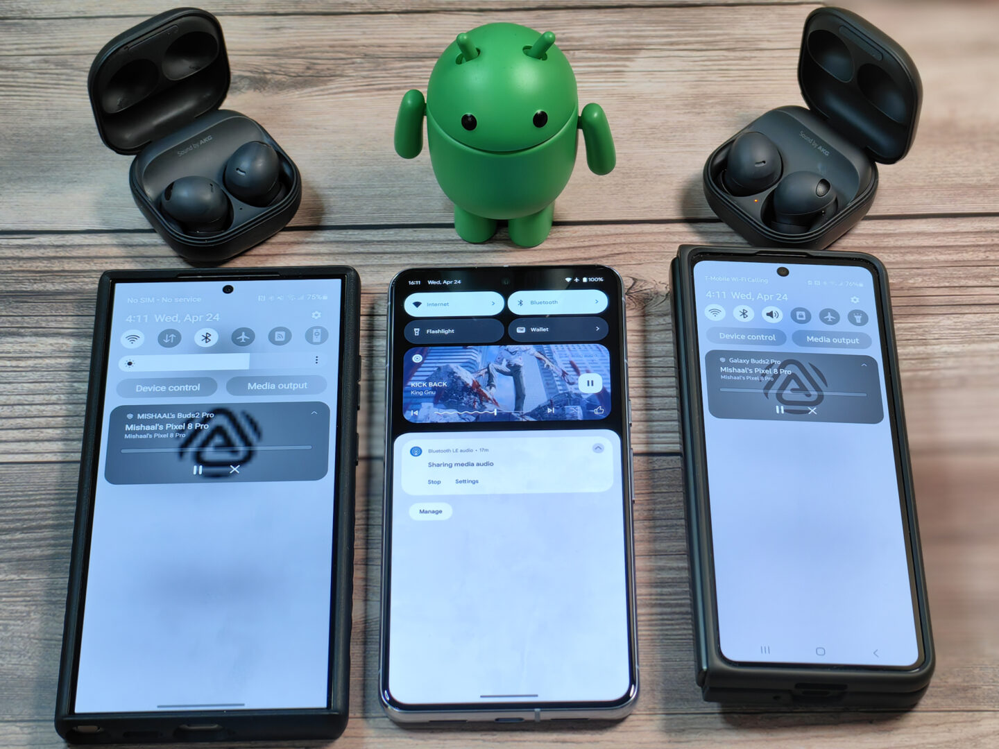 Here's a first look at Bluetooth audio sharing in Android 15