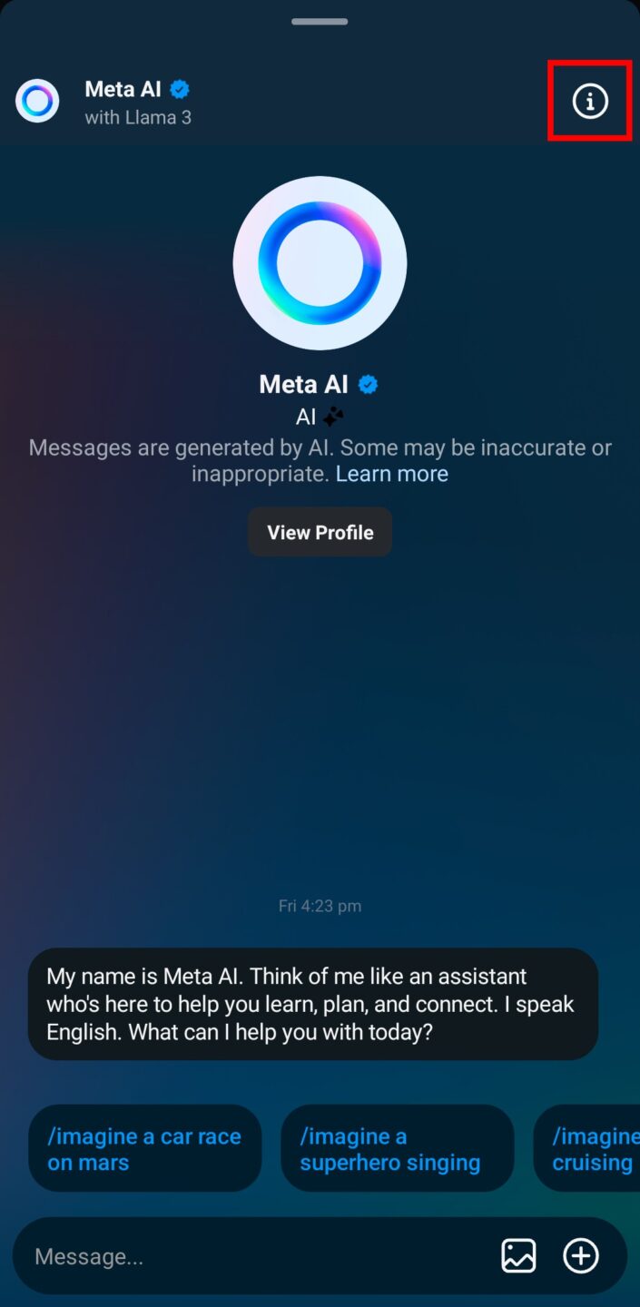 Can you turn off Meta AI on Facebook, Instagram, and WhatsApp ...