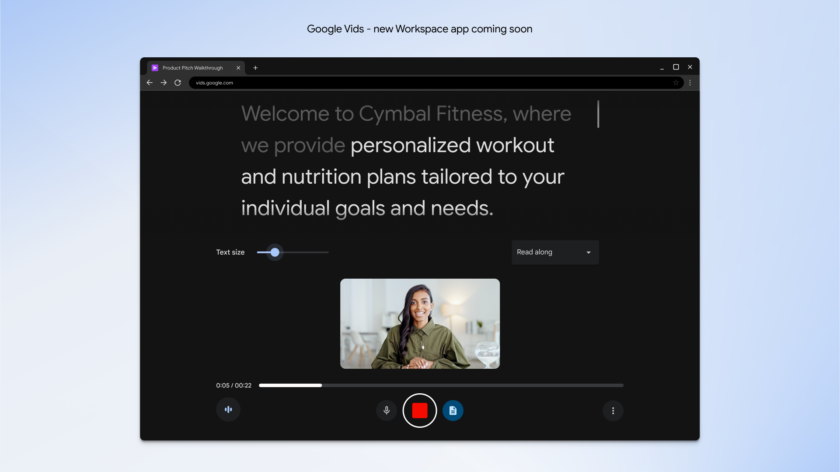 Google Vids launches: A video-creation suite with AI smarts in Workspace