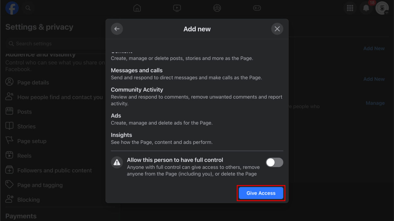 How to add an admin to a Facebook page - Android Authority