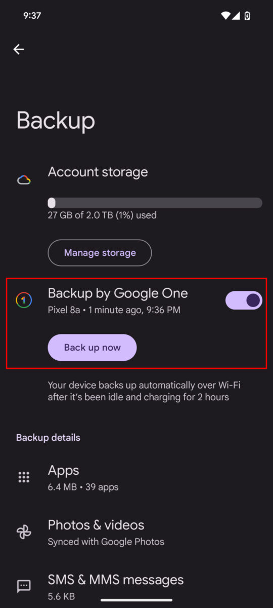 How to back up your Android phone - Android Authority