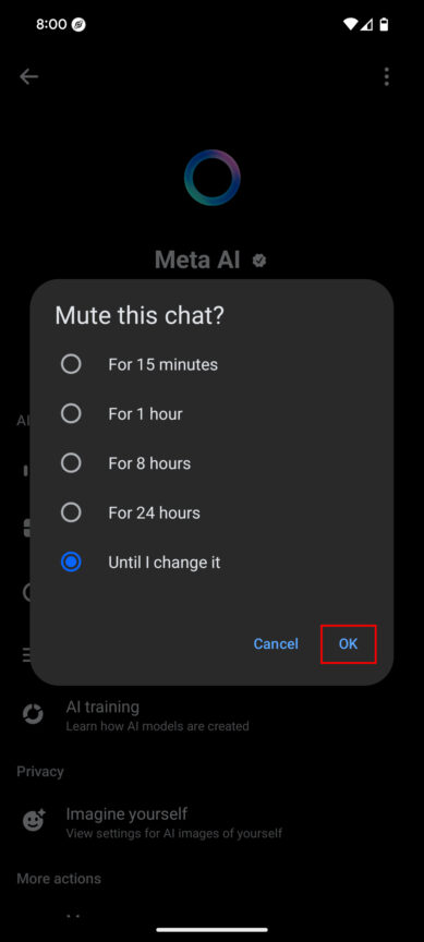 Can you turn off Meta AI on Facebook, Instagram, and WhatsApp ...