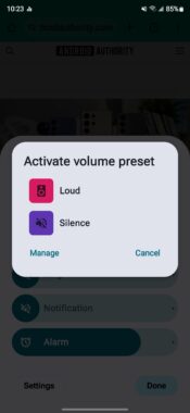 This app brings Android 15's new volume panel to any device