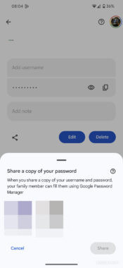 Google Password Manager finally lets you share passwords with loved ones