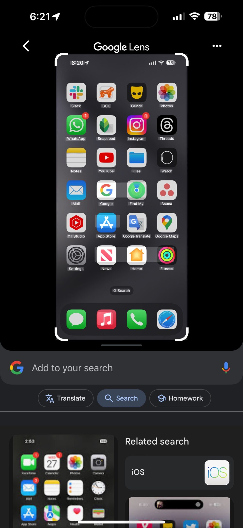 This handy new trick brings Google's Circle to Search to iPhones