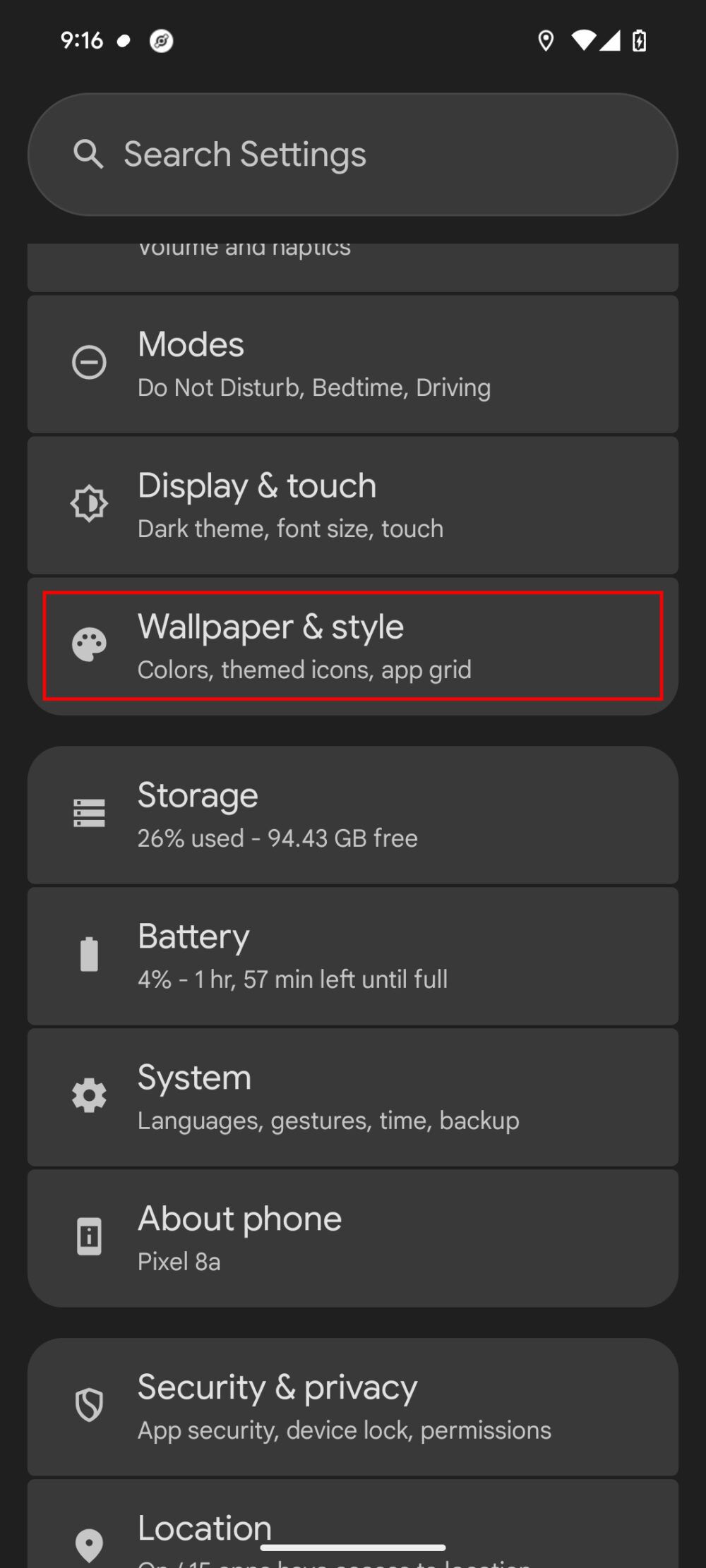 Here's how to change your Android system accent color
