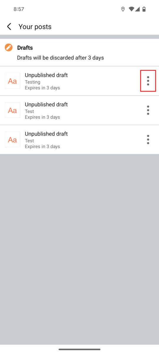 How to find your saved drafts on Facebook - Android Authority