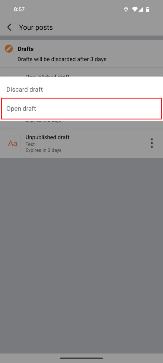 How to find your saved drafts on Facebook - Android Authority