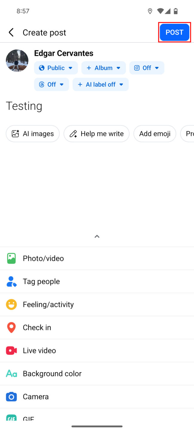 How to find your saved drafts on Facebook - Android Authority