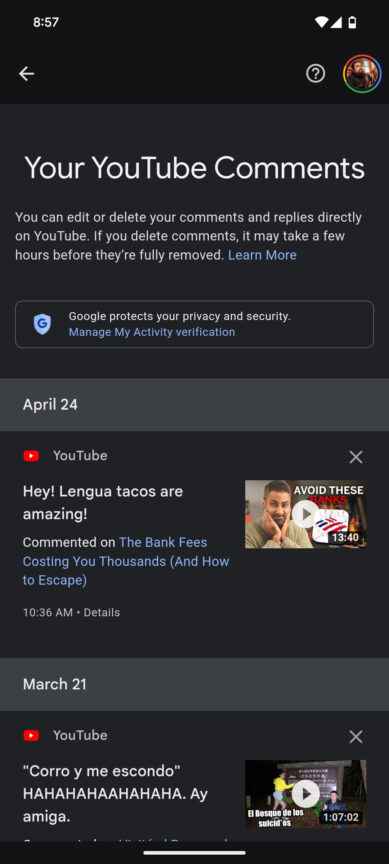 How to find your comments on YouTube - Android Authority