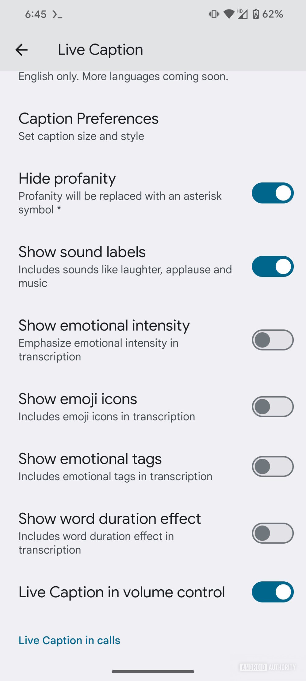 Google's Live Caption feature could soon get customization options for ...