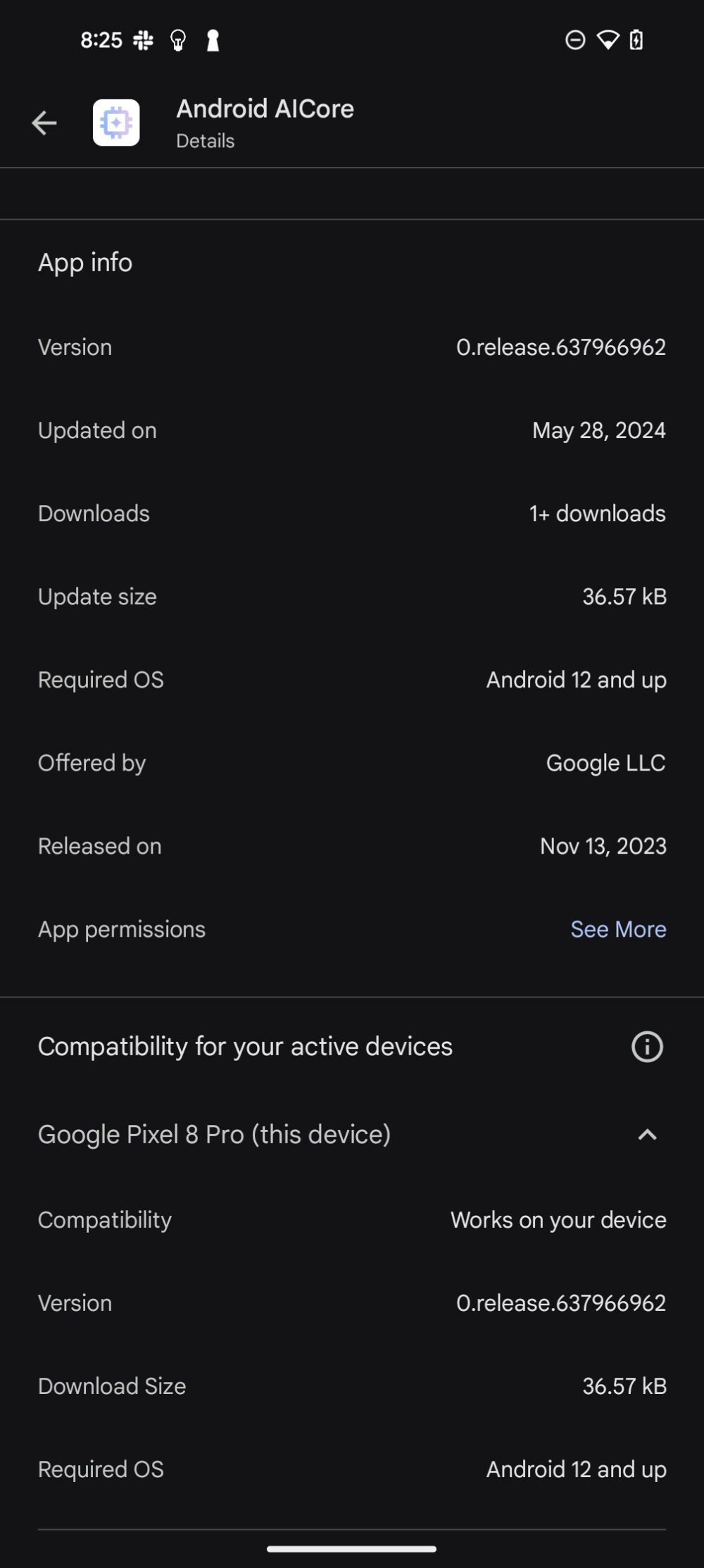 AICore update that brings Gemini Nano to the Pixel 8 is now rolling out