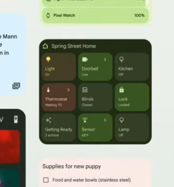 Get a peek at the potential Google Home widget that could come to Android