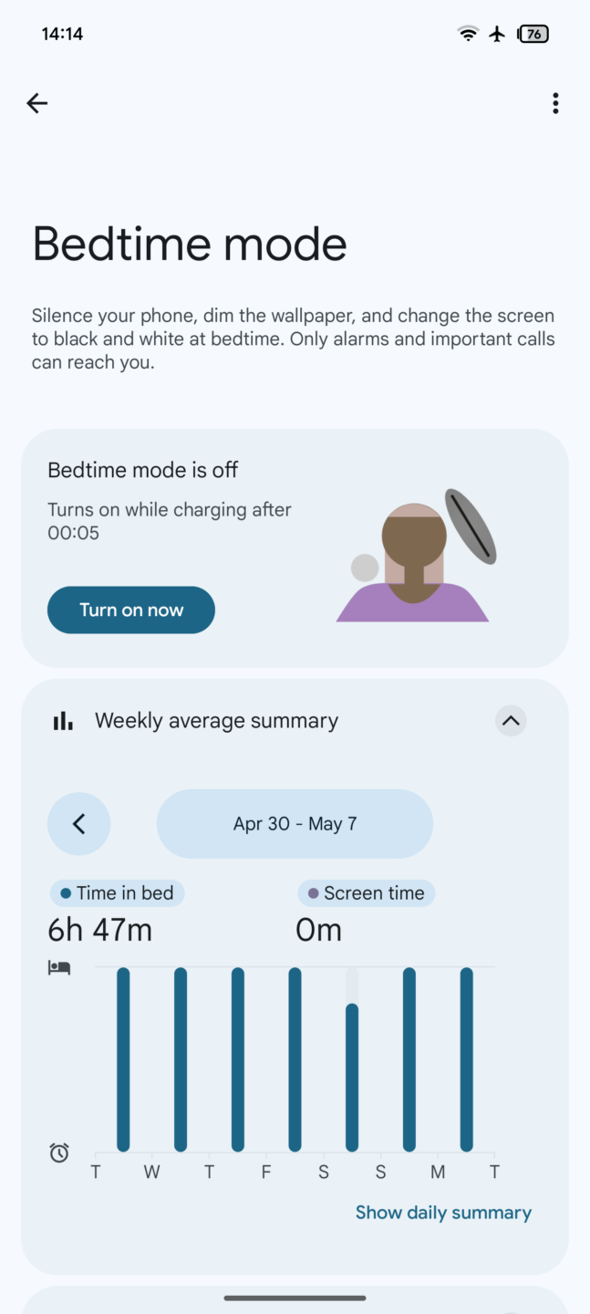 Android 15 may let you create an even more customized bedtime routine