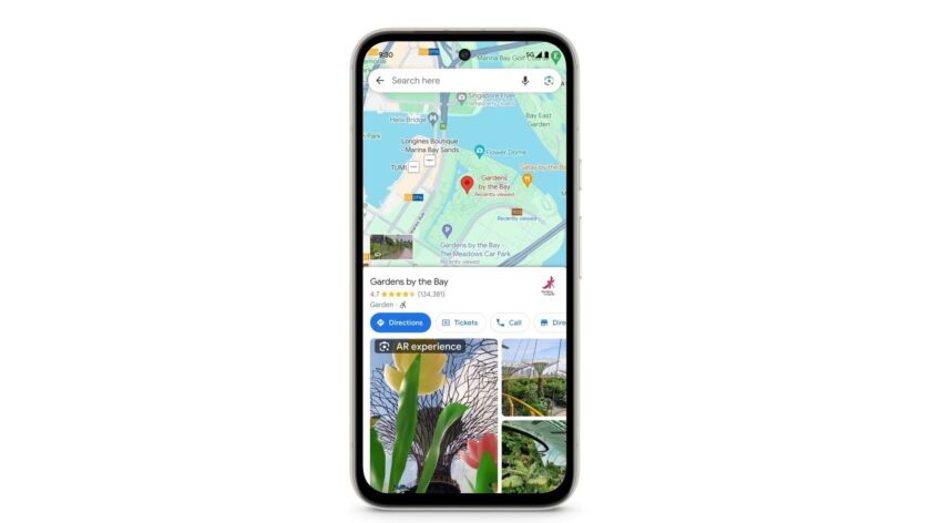 Google Maps gains geospatial AR content - Android Authority