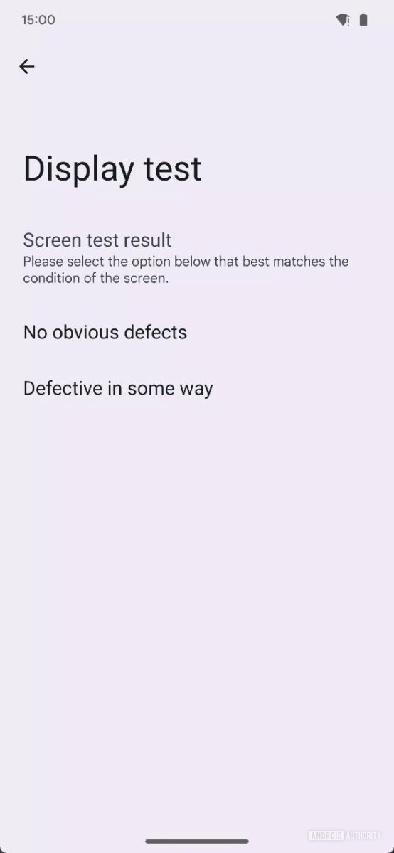 Android 15 may let you perform some device diagnostics without going to ...
