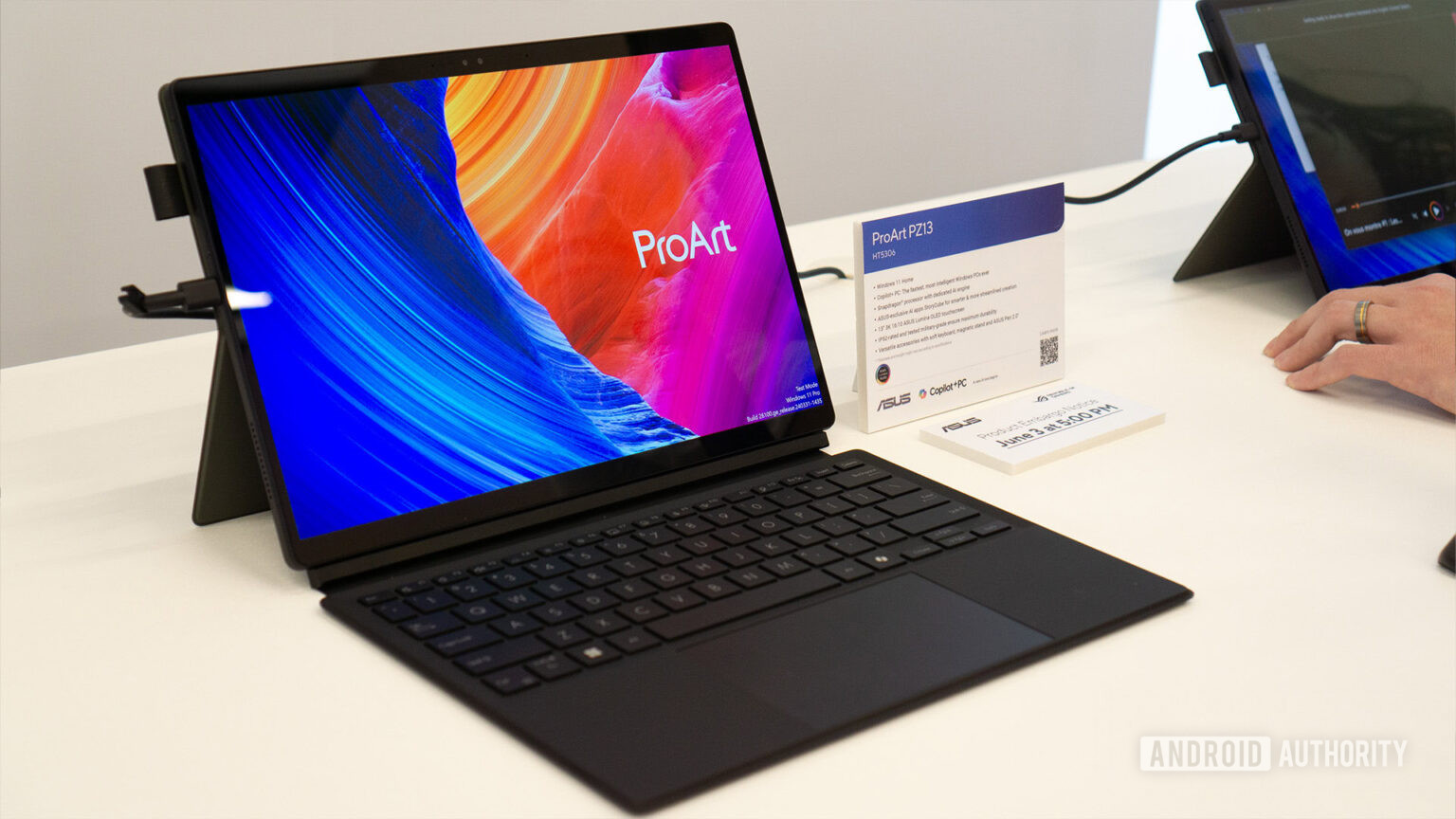 The ASUS ProArt PZ13 is a Snapdragon-powered Windows tablet for creators