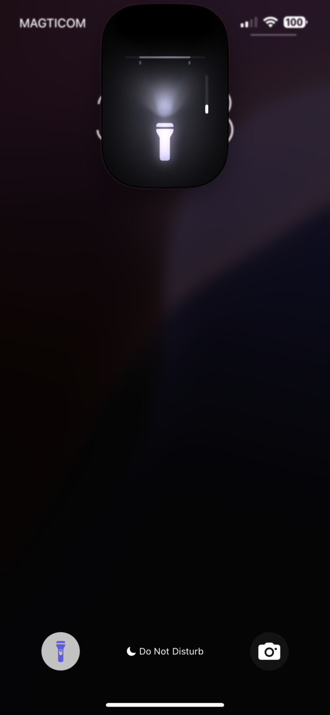 Hidden feature: You can change the iPhone flashlight's radius on iOS 18 ...