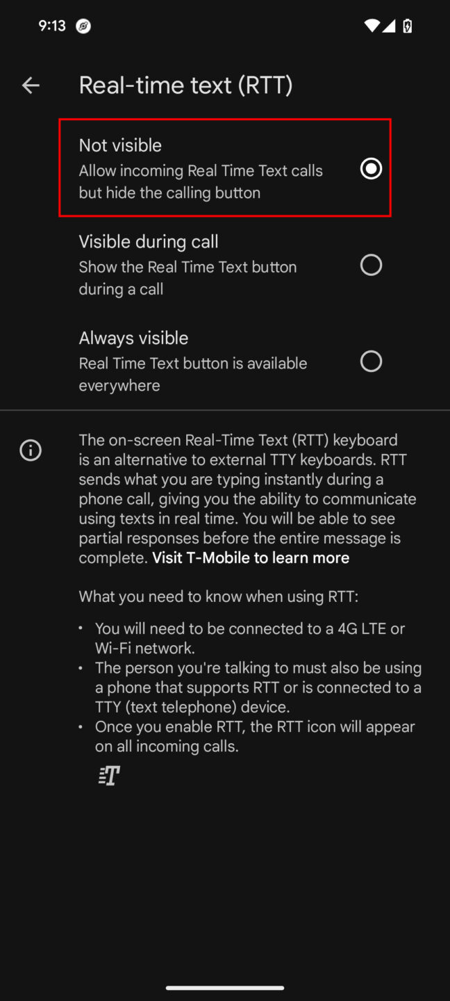 How to turn off RTT on iPhone or Android - Android Authority