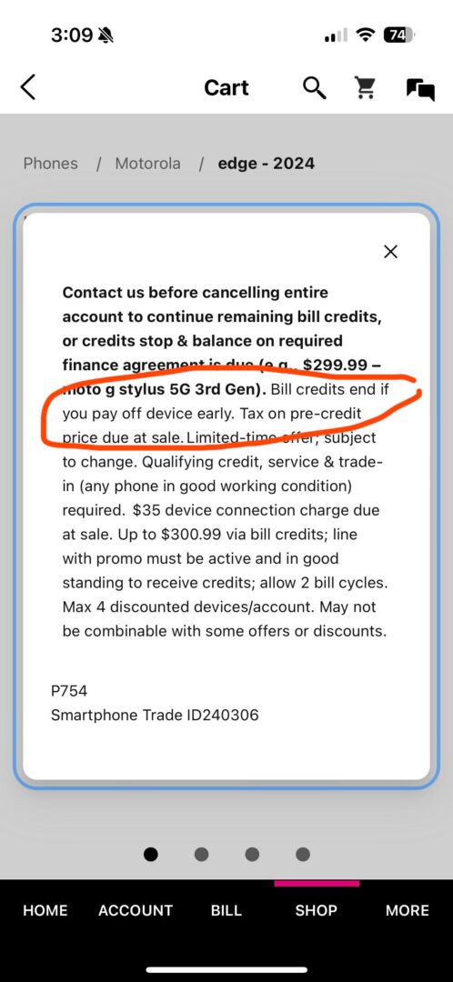 T-Mobile's controversial new bill credits policy goes live a week early (Update)