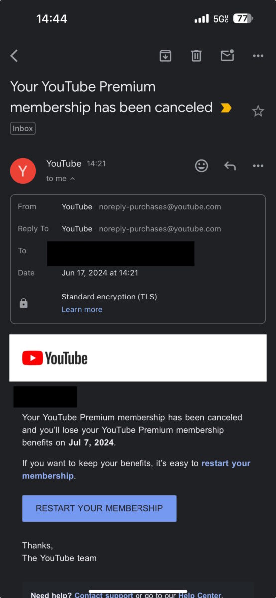 VPN workarounds for cheaper YouTube Premium subscriptions failing (Update: Google confirms)