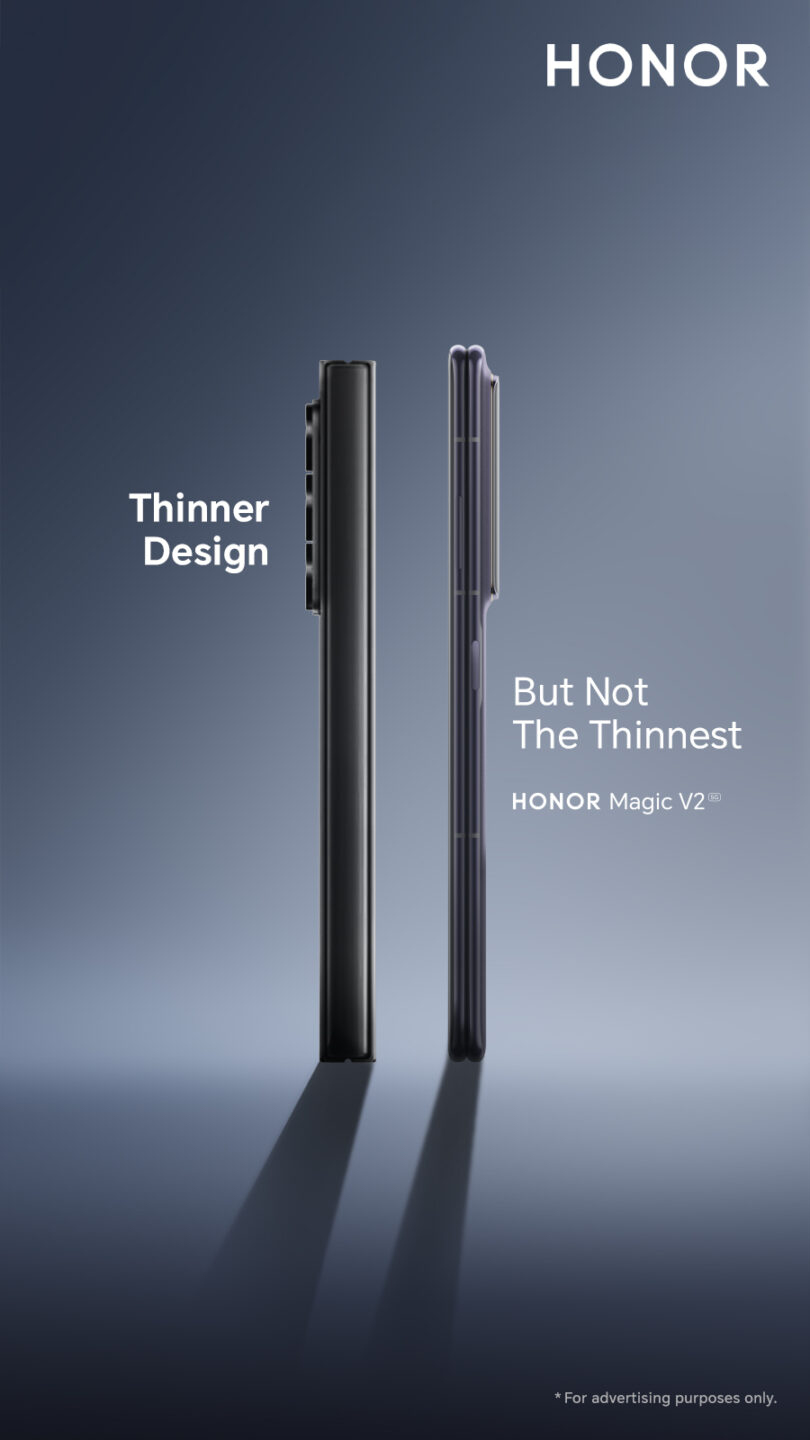 HONOR throws some well-deserved shade at Samsung's Z Fold 6 'thin ...