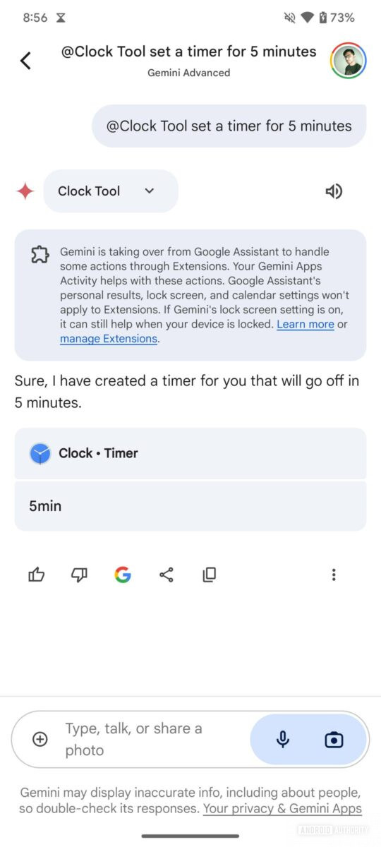 Gemini could soon take on more Google Assistant duties, like alarms and timers (APK teardown)