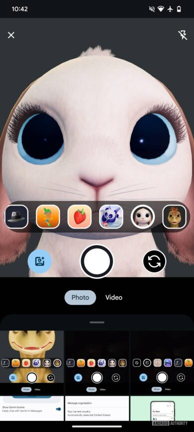 Google is testing Snapchat-like filters for Messages, here's our first ...