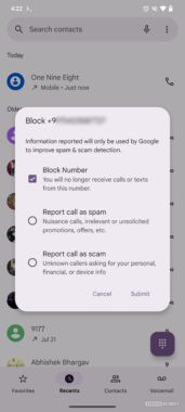 Signs of Google Phone scam detection surface in app beta - Android ...