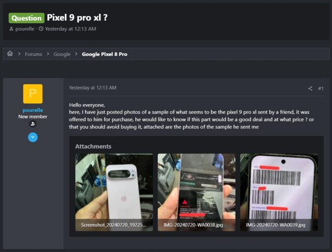 Pixel 9 leak gives us more hope for good network reception - Android Authority