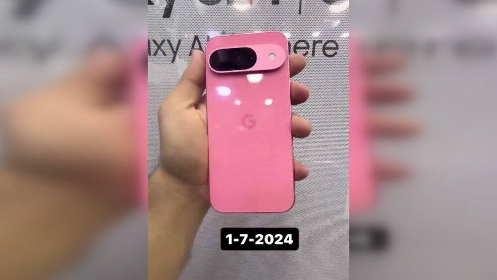 This is the Pixel 9 in its new pink color, check it out! - Android ...