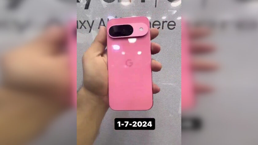 This is the Pixel 9 in its new pink color, check it out! - Android ...