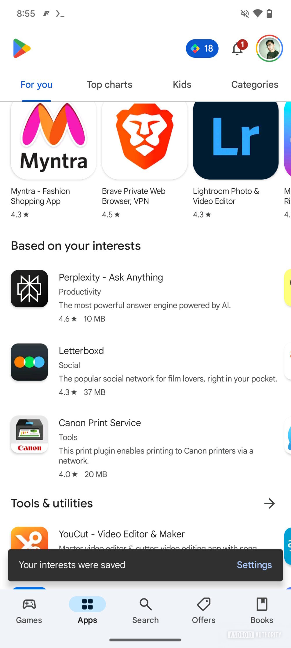 Google Play Store is getting interested in your interests - Android ...