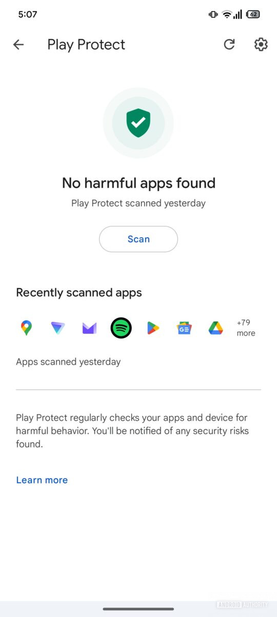 Play Protect Could Soon Let Users Rescan Apps Without Uninstalling