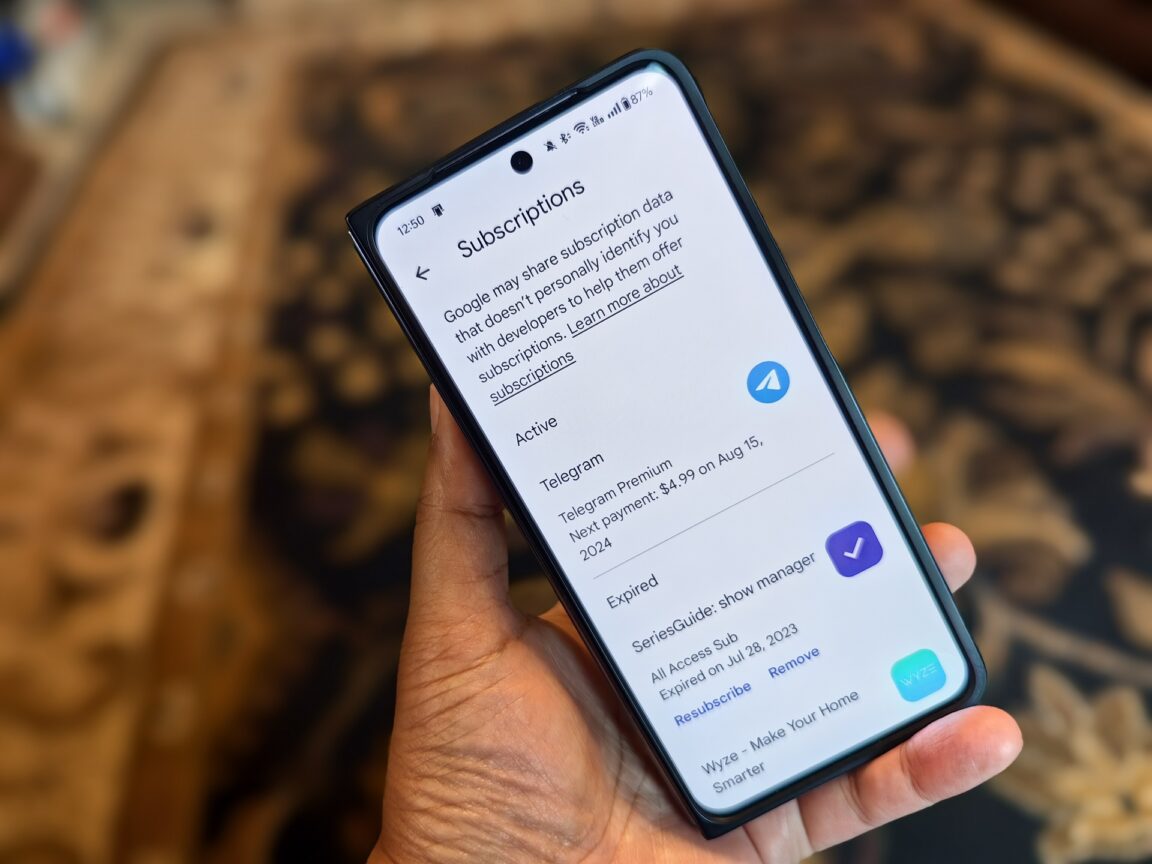 The Google Play Store is making it easier to see why your subscriptions ...