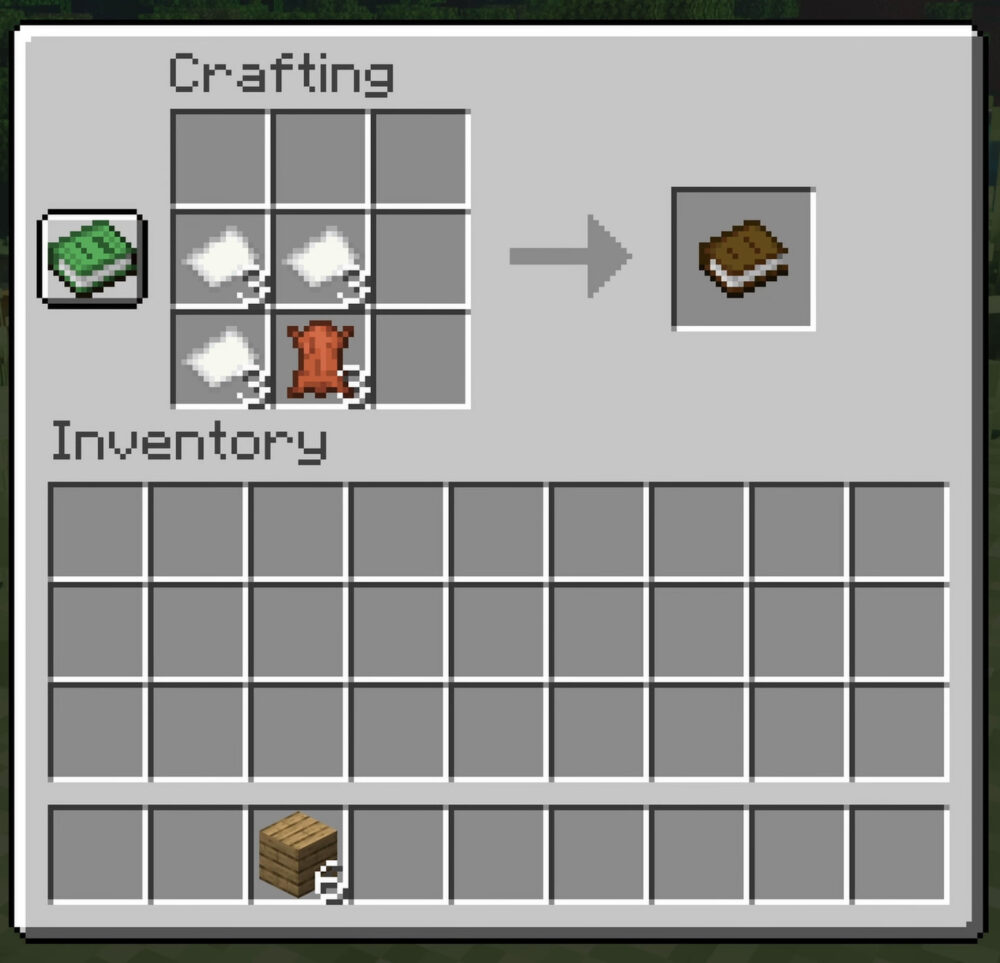 How to make bookshelves in Minecraft: Crafting recipe and complete ...