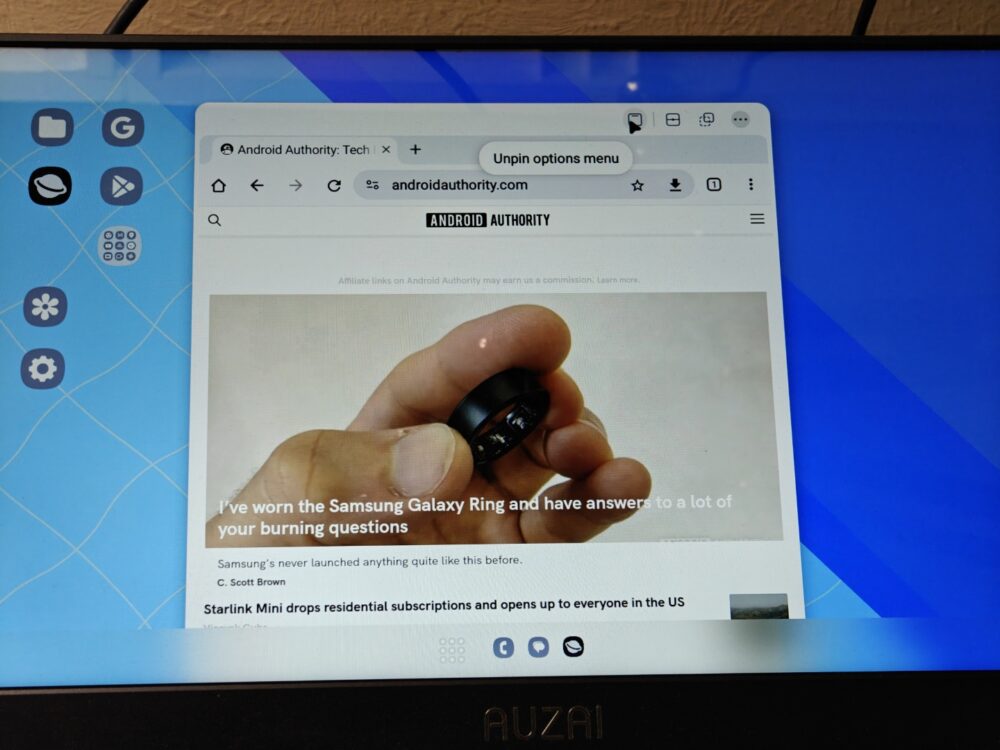 Galaxy Z Flip 6 doesn't have Samsung DeX, does have a better desktop mode