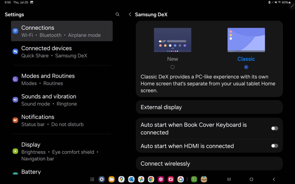 The Galaxy Z Flip 6 actually does support Samsung DeX, but not the ...