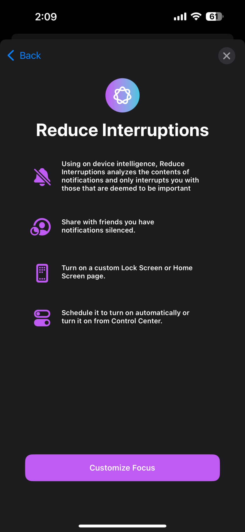 iOS 18.1 fixes the notification problem by kicking it under the fridge