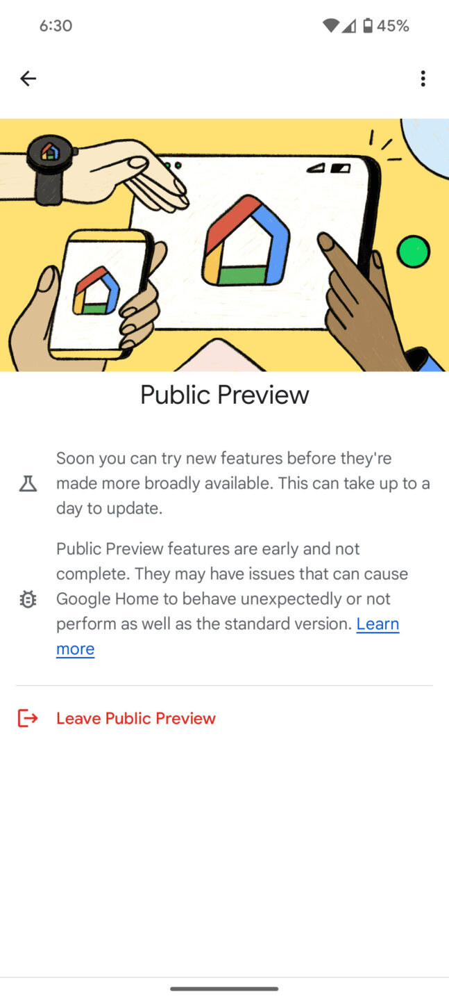 I've already ditched the new Google Home widget and watch tile
