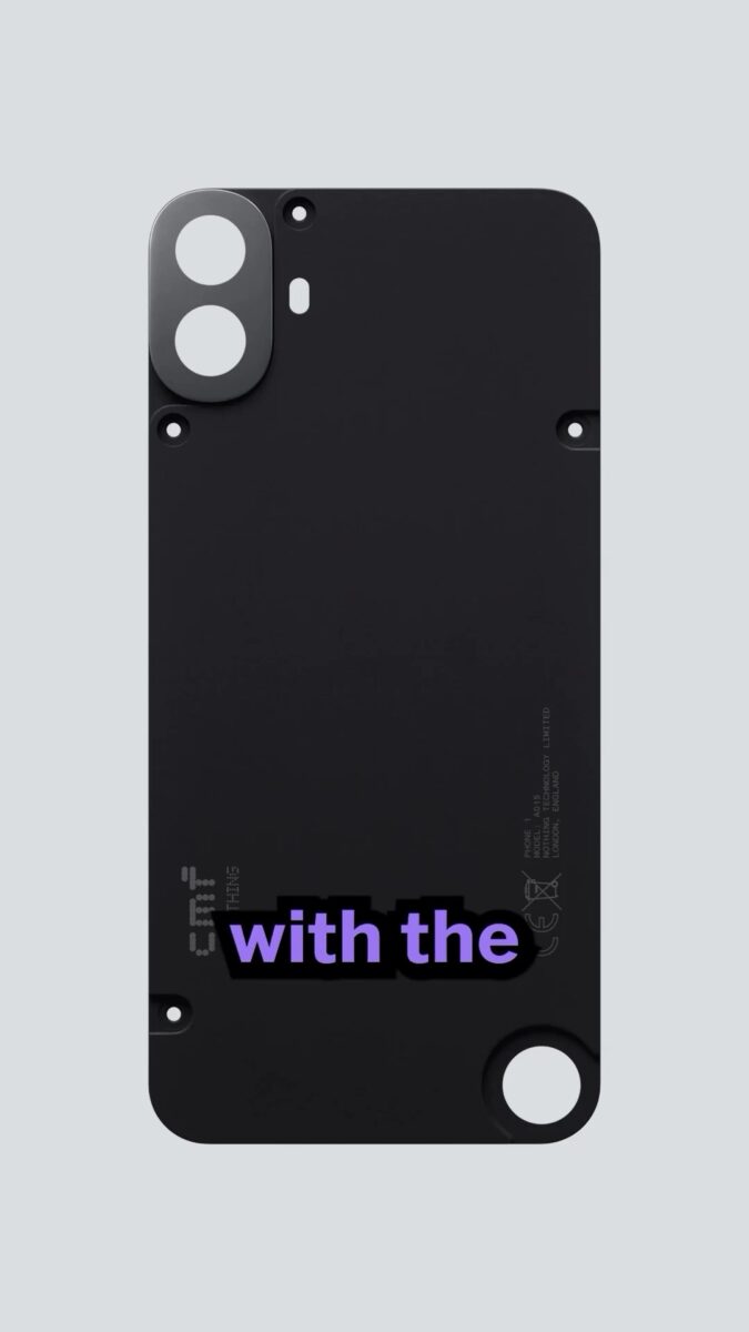 Here's our best look at the CMF Phone 1 with all its accessories ...